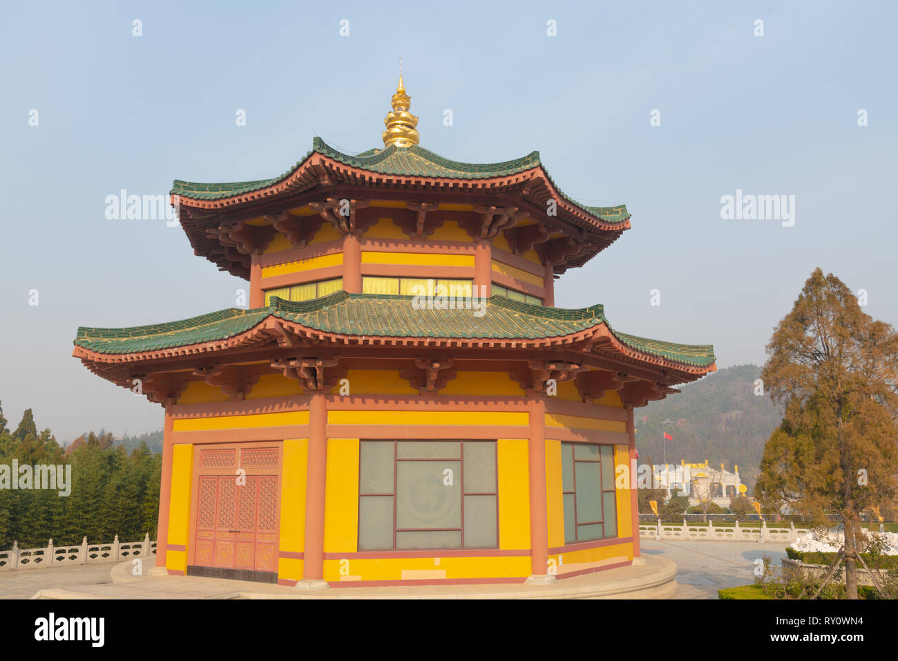 Longkou,Yantai,Shandong,China - December 19 2018 : the complex of ...