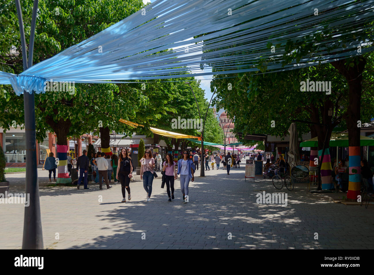 Pedestrian promenade hi-res stock photography and images - Alamy