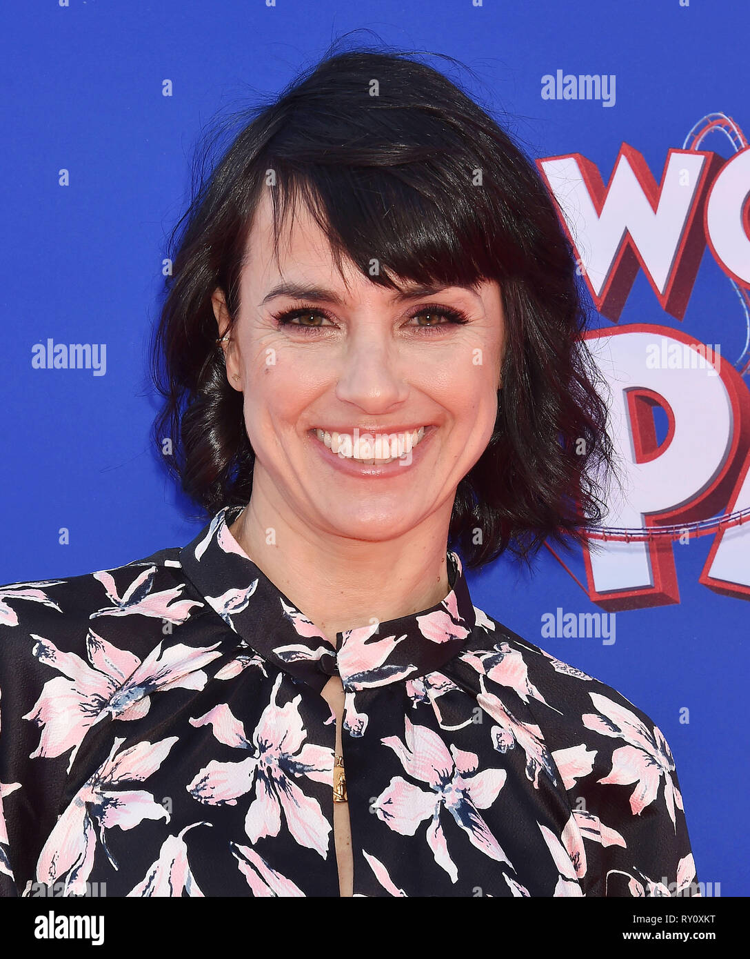 WESTWOOD, CA - MARCH 10: Constance Zimmer arrives for the Premiere Of ...