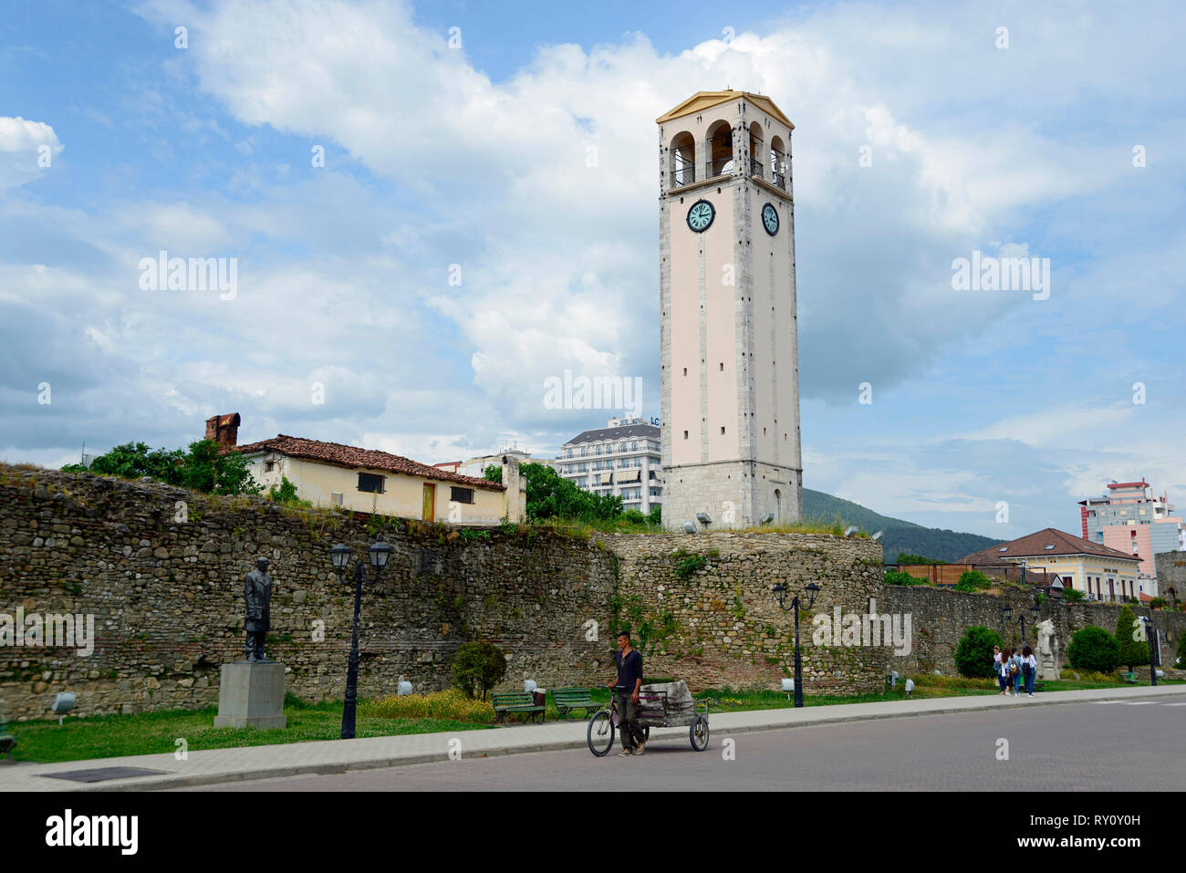 Clock tower albania hi-res stock photography and images - Alamy