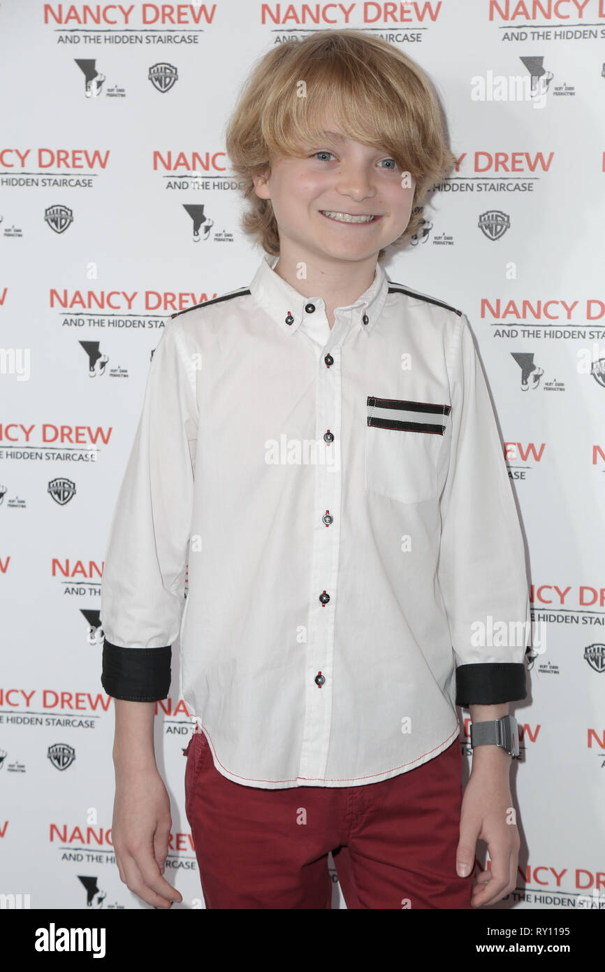 Los Angeles, USA. 10th Mar 2019. Will Blue Jr. World Premiere of 'Nancy ...