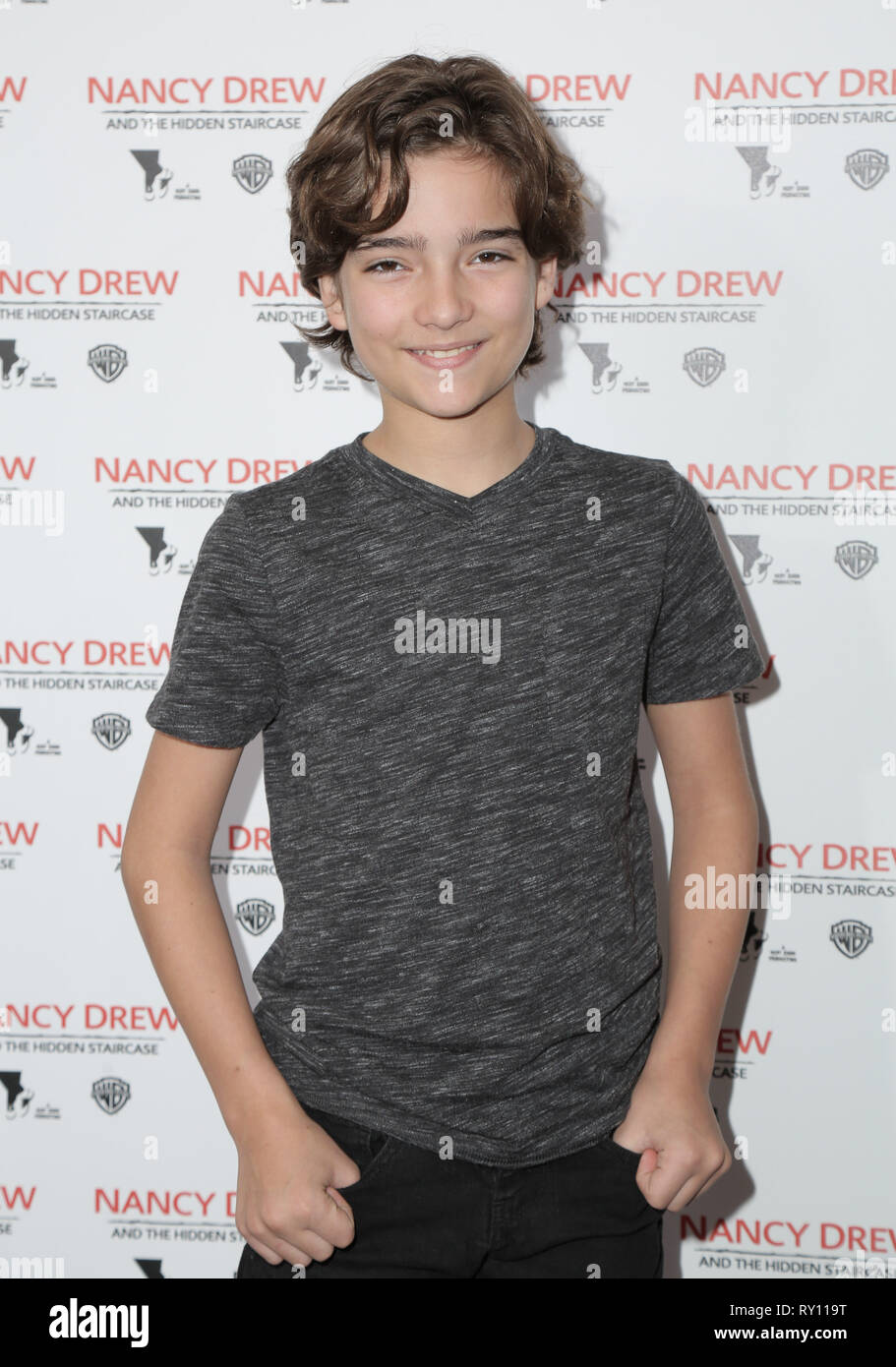 Los Angeles, USA. 10th Mar 2019. Elias Harger. World Premiere of 'Nancy ...