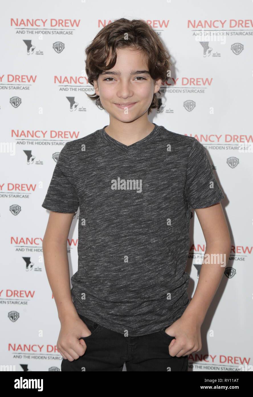 Los Angeles, USA. 10th Mar 2019. Elias Harger. World Premiere of 'Nancy ...