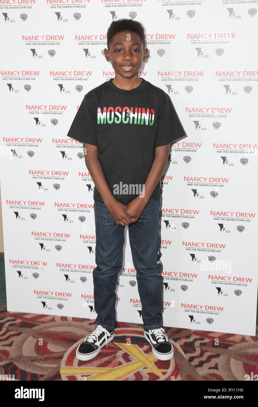 Los Angeles, USA. 10th Mar 2019. Christian Isaiah. World Premiere of ...