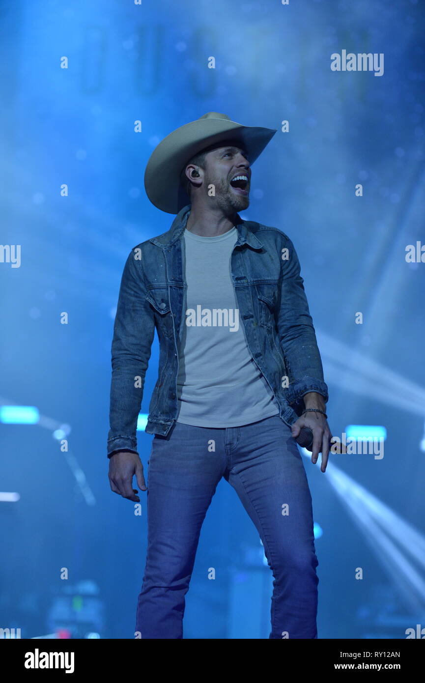 Glasgow, UK. 10th Mar, 2019. Distin Lynch performs at the Country To ...