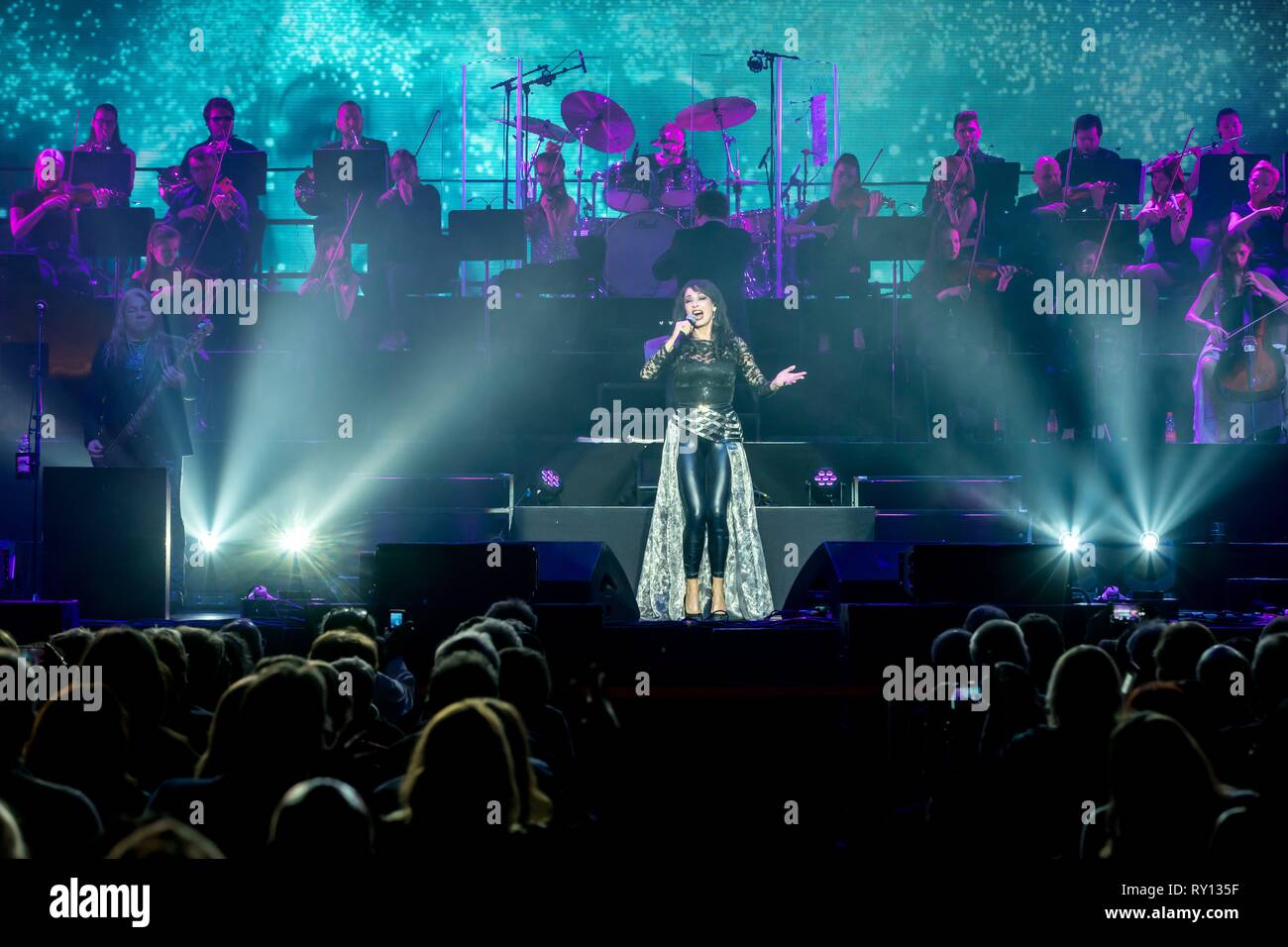 10.03.2019, the Canadian-German opera and musical singer Anna Maria ...