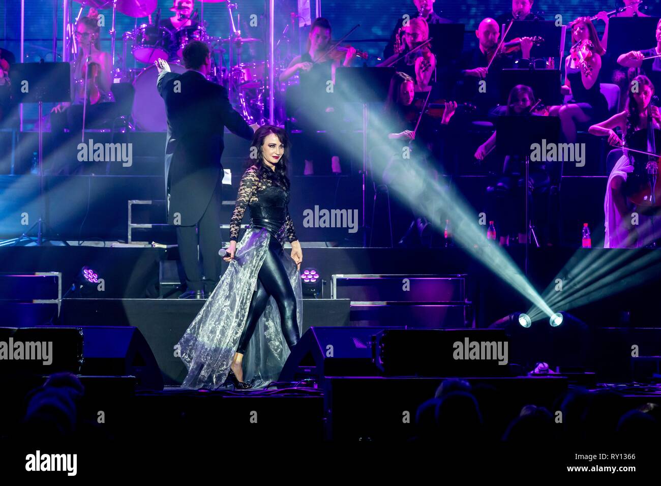 10.03.2019, the Canadian-German opera and musical singer Anna Maria ...