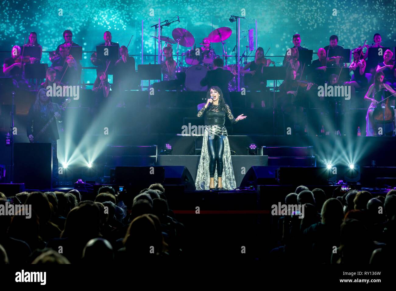 10.03.2019, the Canadian-German opera and musical singer Anna Maria ...