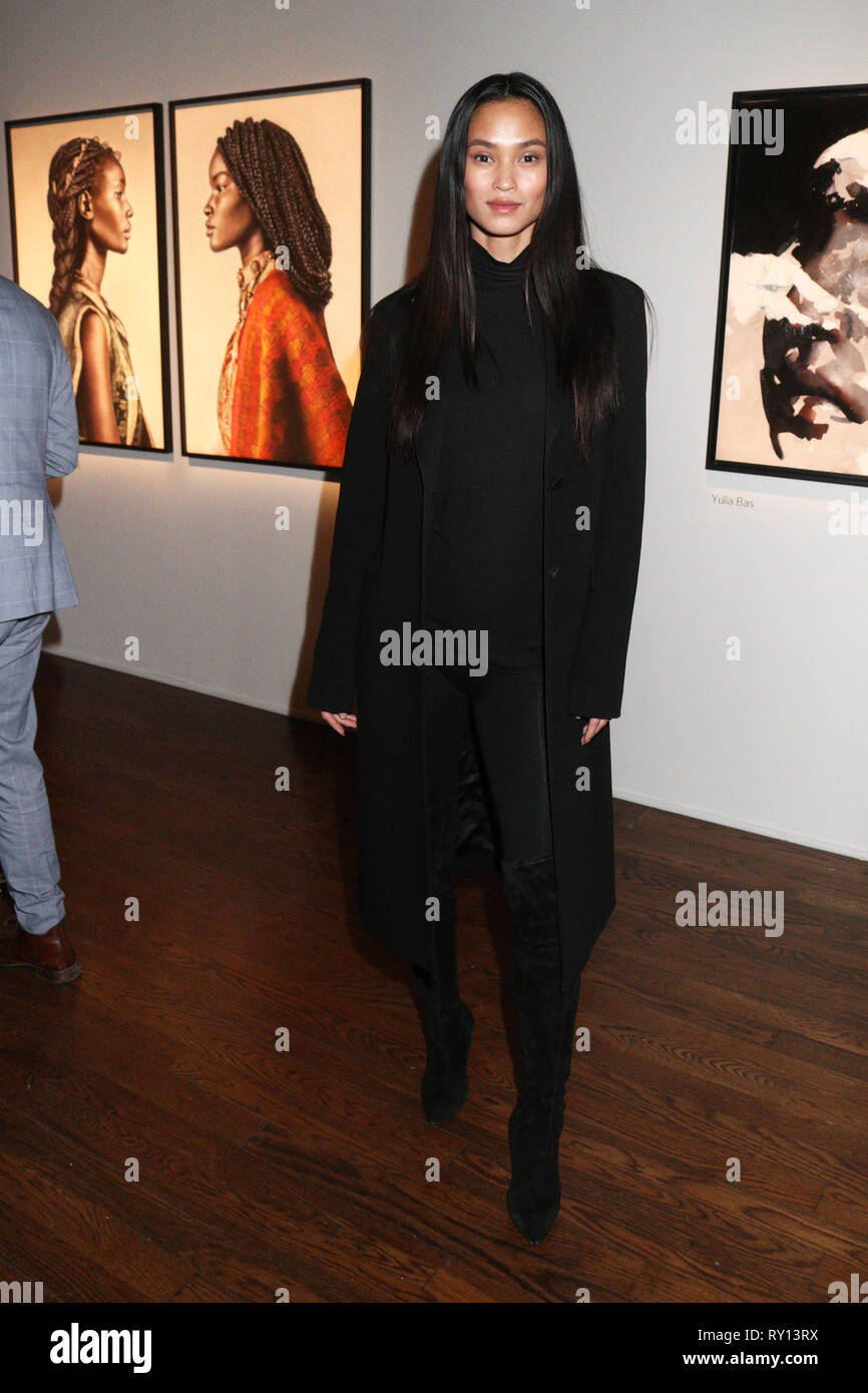 New York, NY, USA. 8th Mar, 2019. Sharina Gutierrez attends the King ...