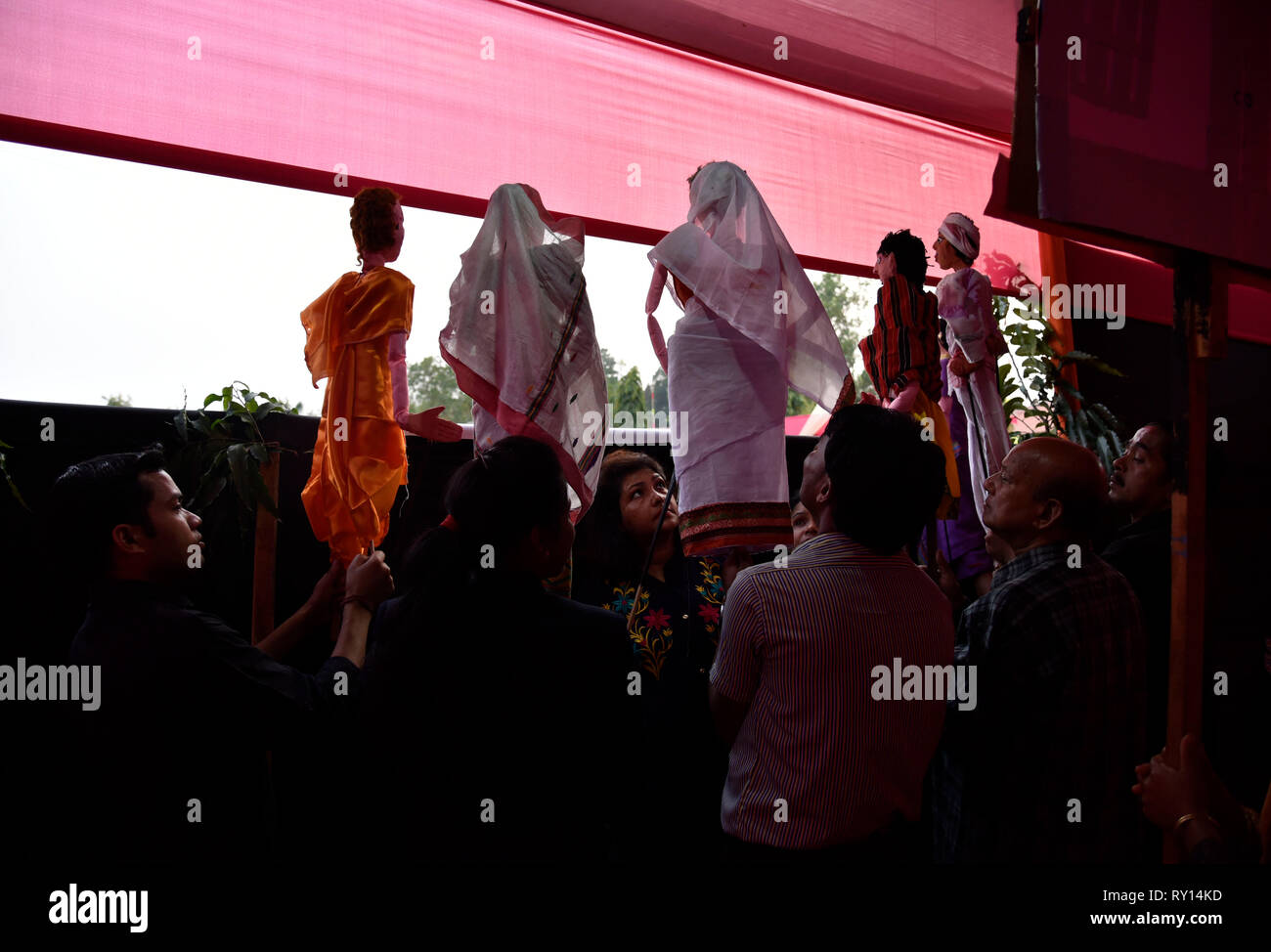 Shilpgram Mahotsav. Guwahati, Assam, India. March 10, 2019. Artists ...