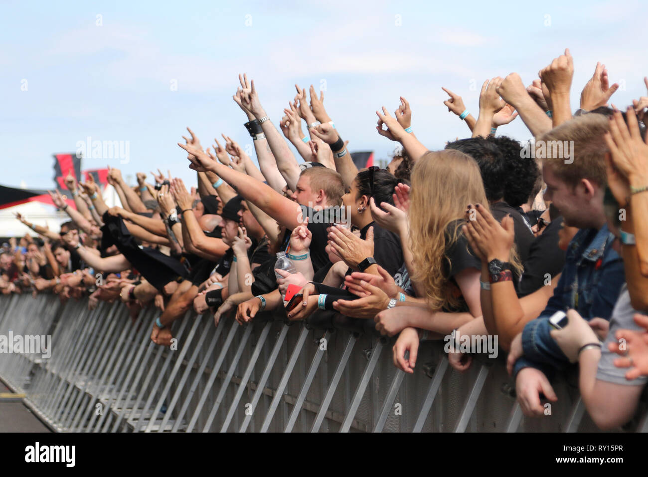 Melbourne, Victoria, Australia. 11th Mar 2019. .A Massive Crowd ...
