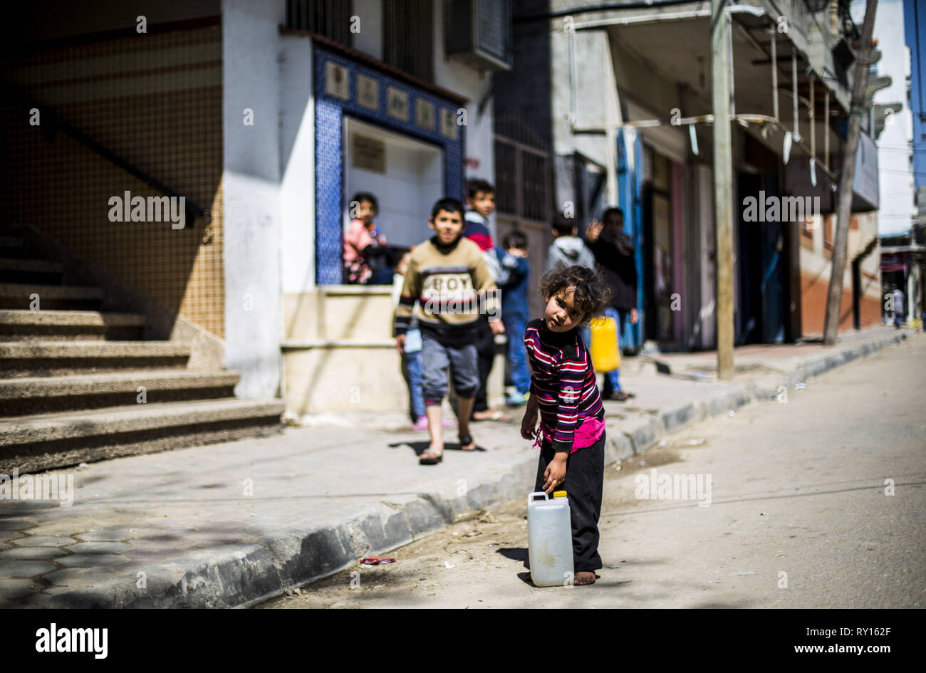Gaza City, The Gaza Strip, Palestine. 11th Mar, 2019. Palestinian ...