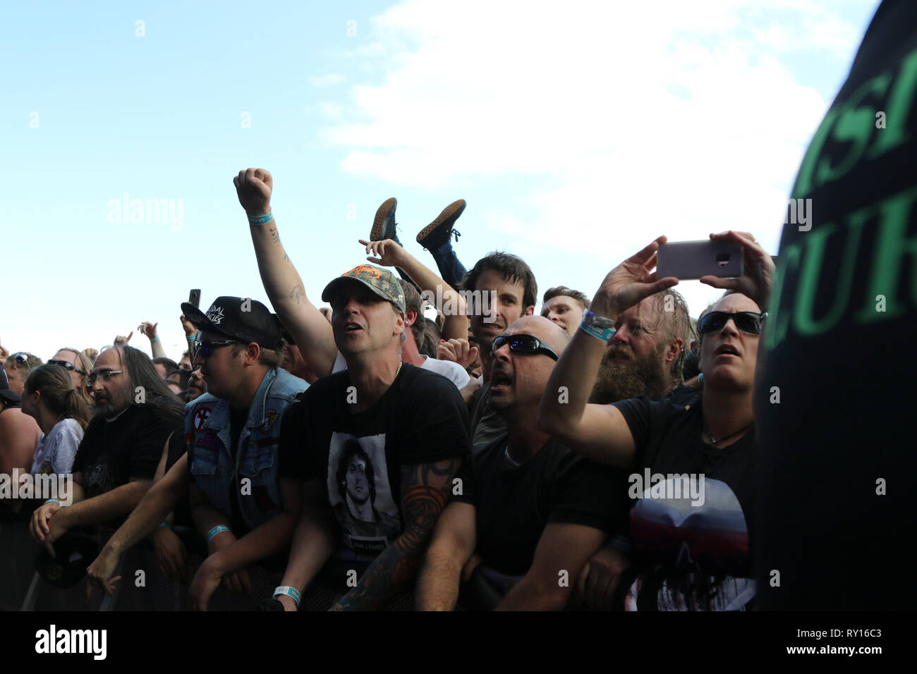 Melbourne, Victoria, Australia. 11th Mar 2019. .A Massive Crowd ...