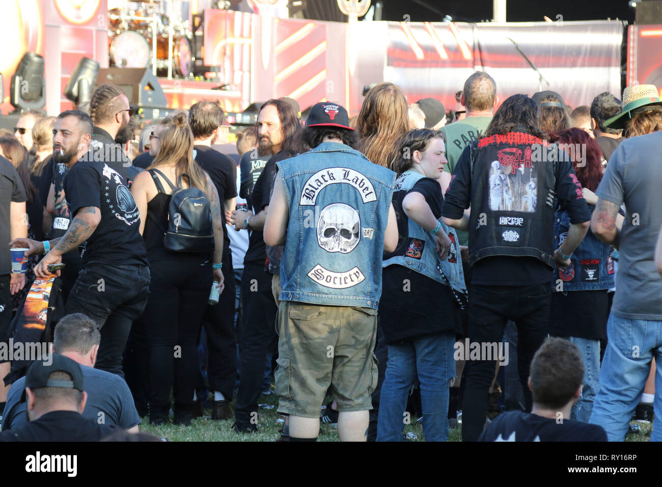 Melbourne, Victoria, Australia. 11th Mar 2019. .A Massive Crowd ...