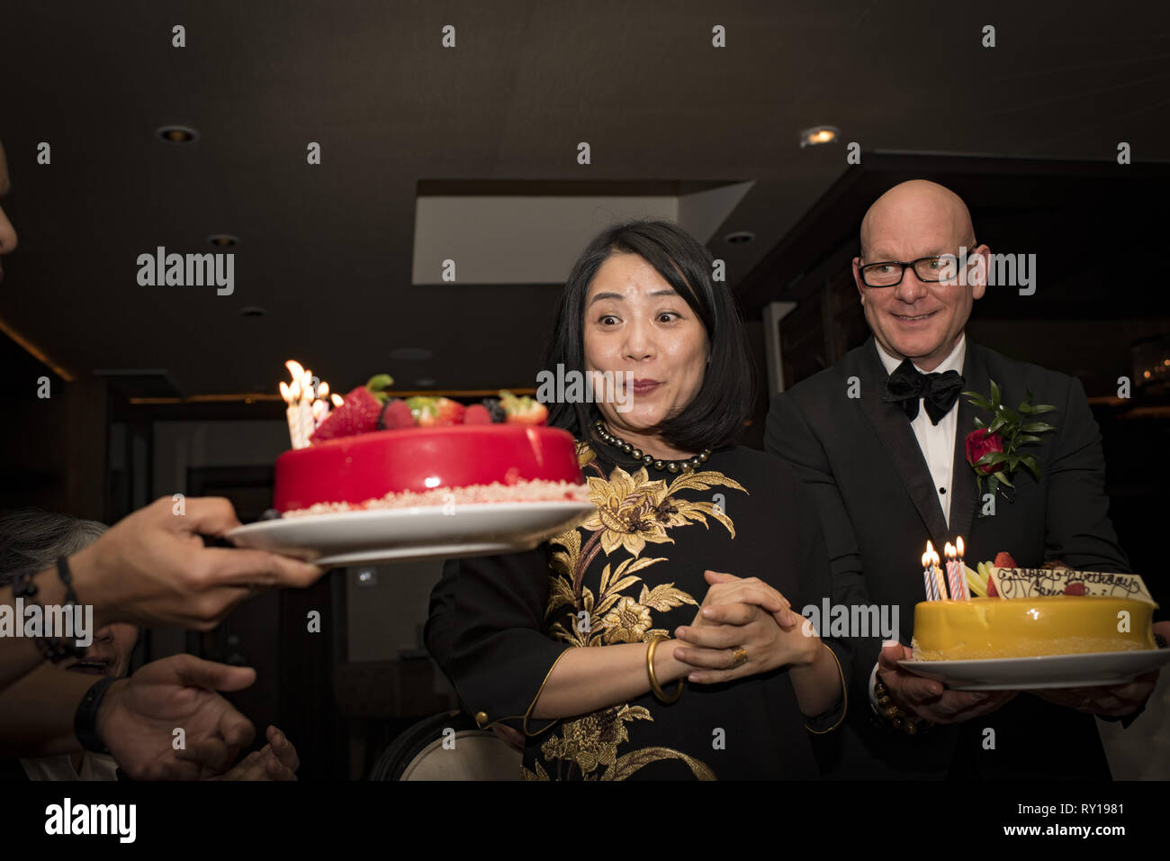 March 9, 2019 - Beverly Hills, CA, USA - Chinese Couturier Guo Pei ...