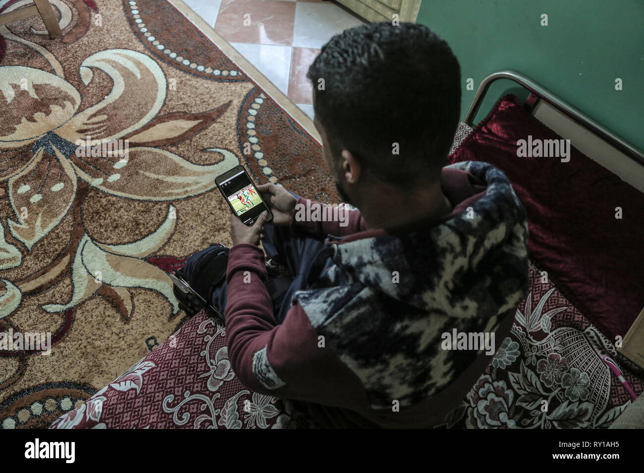 March 9, 2019 - Gaza, ???? ???????/????, Palestine - Mohammed Obeid ...