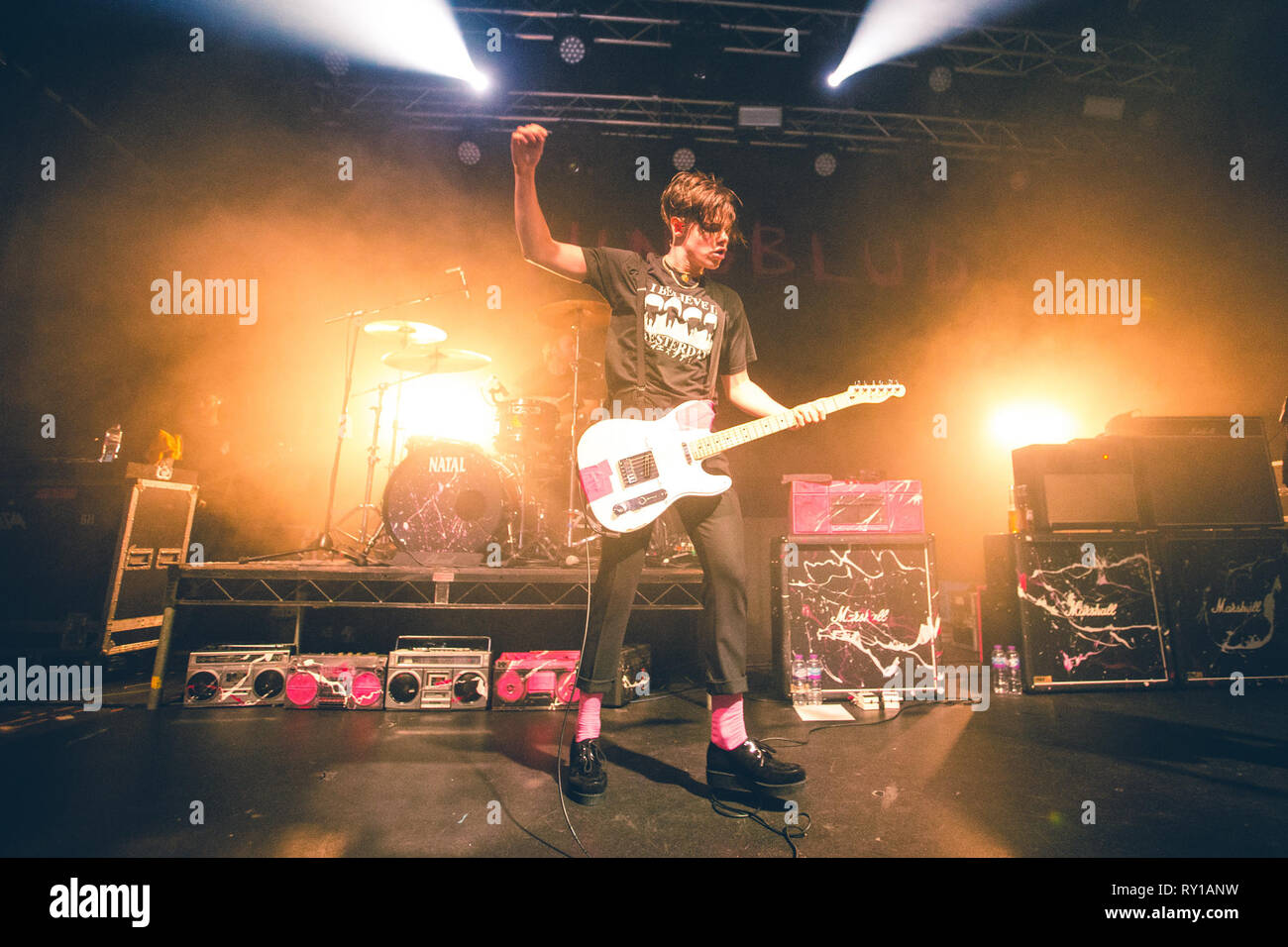 Manchester, UK. March 11, 2019 - Doncaster born singer/songwriter ...
