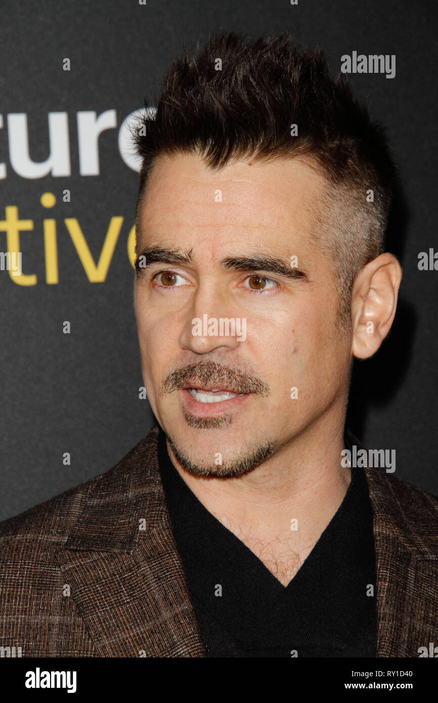 Hollywood, California, USA. 11th Mar, 2019. Colin Farrell at Disney's ...