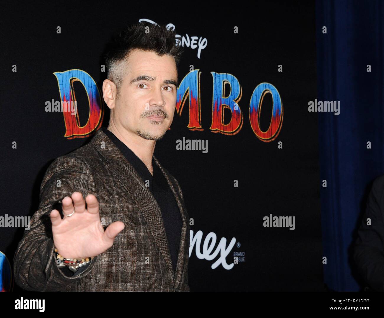 Los Angeles, CA, USA. 11th Mar, 2019. Colin Farrell at arrivals for ...