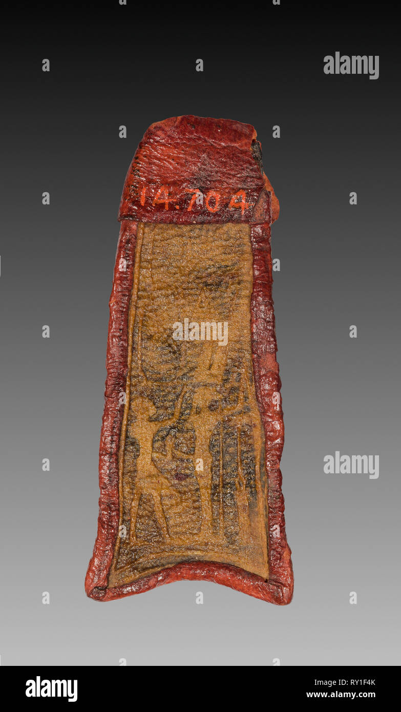 Tab from Mummy Band, 945-715 BC. Egypt, Third Intermediate Period ...