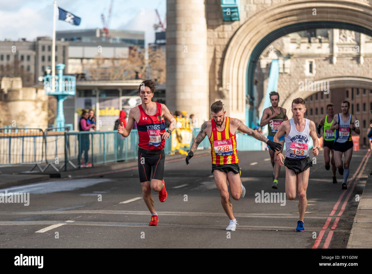 Maximilion Nicholls, Ash Harrell and Ross Skelton running in the ...