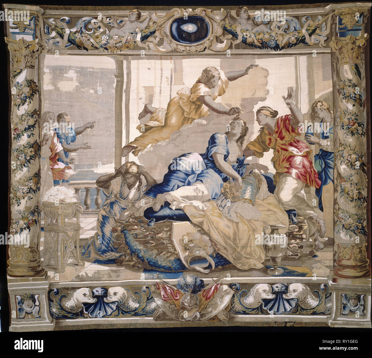 The Death of Dido, 1679. Giovanni Francesco Romanelli (Italian, 1610 ...