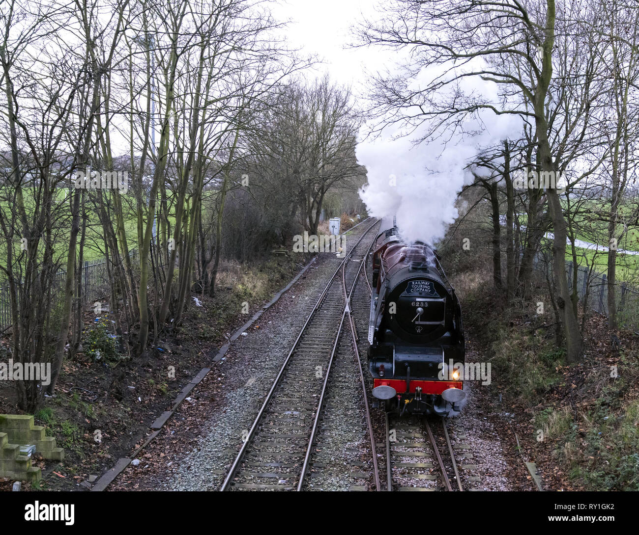 Coronation class locomotive hi-res stock photography and images - Alamy
