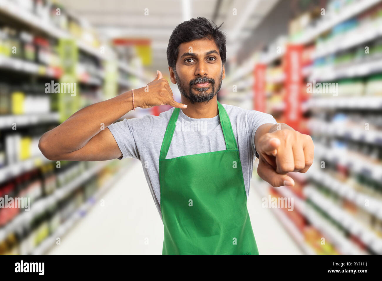 Salesman phone call hi-res stock photography and images - Alamy