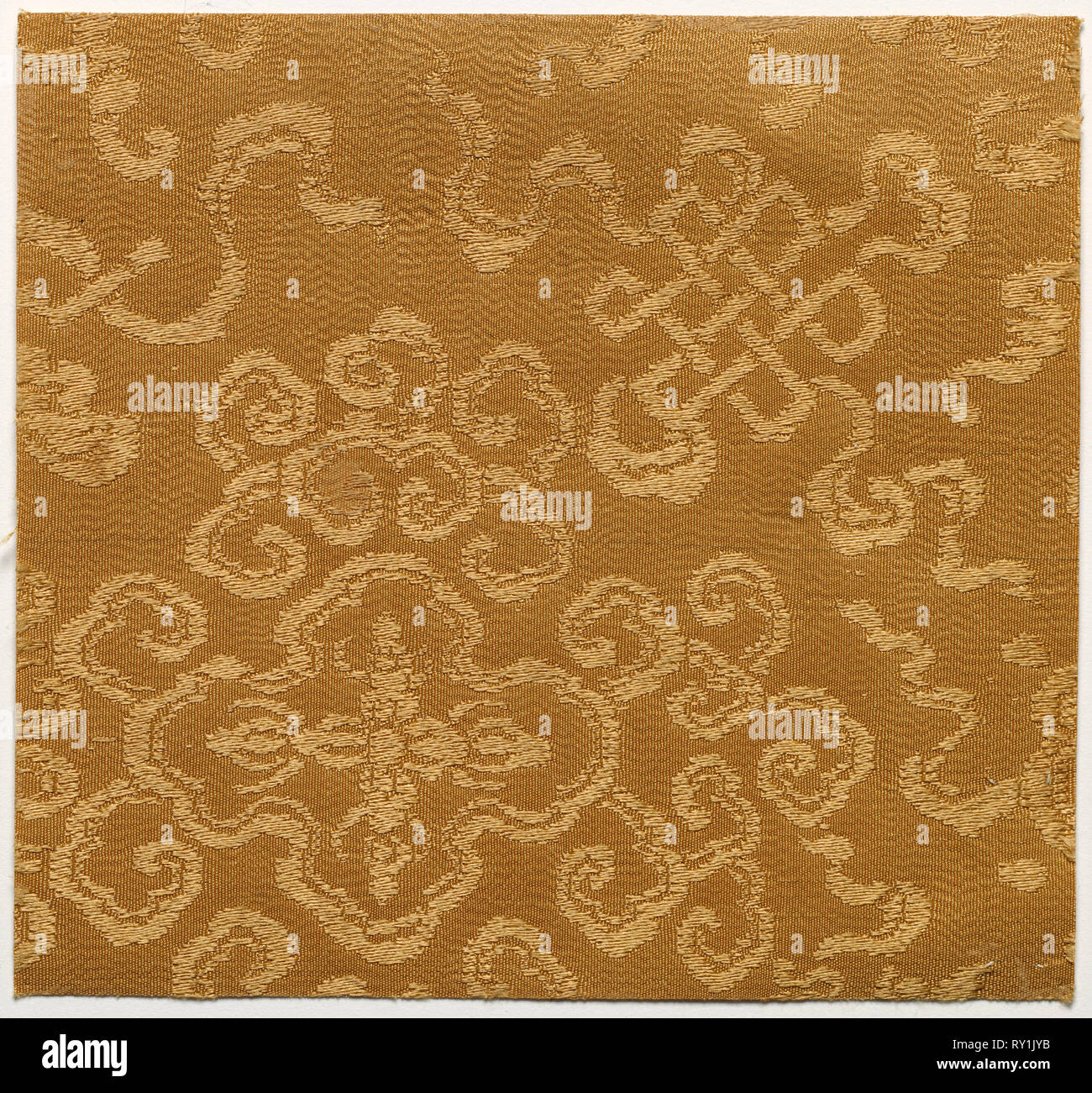 Textile Fragment, 1800s. Japan, 19th century. Silk; average: 12.7 x 12. ...
