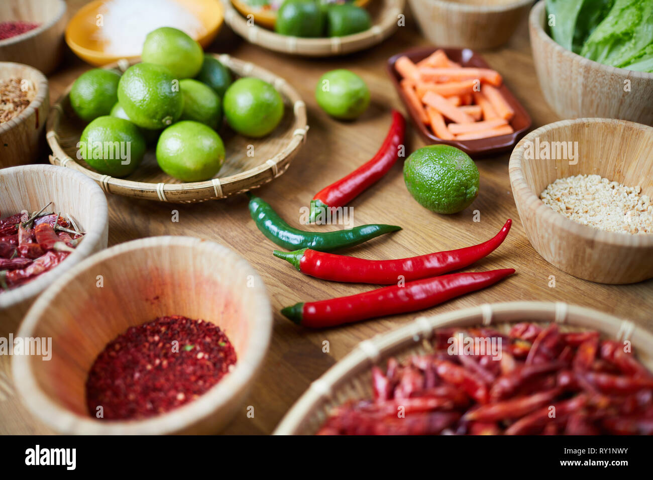 Asian kitchen ingredients hi-res stock photography and images - Alamy