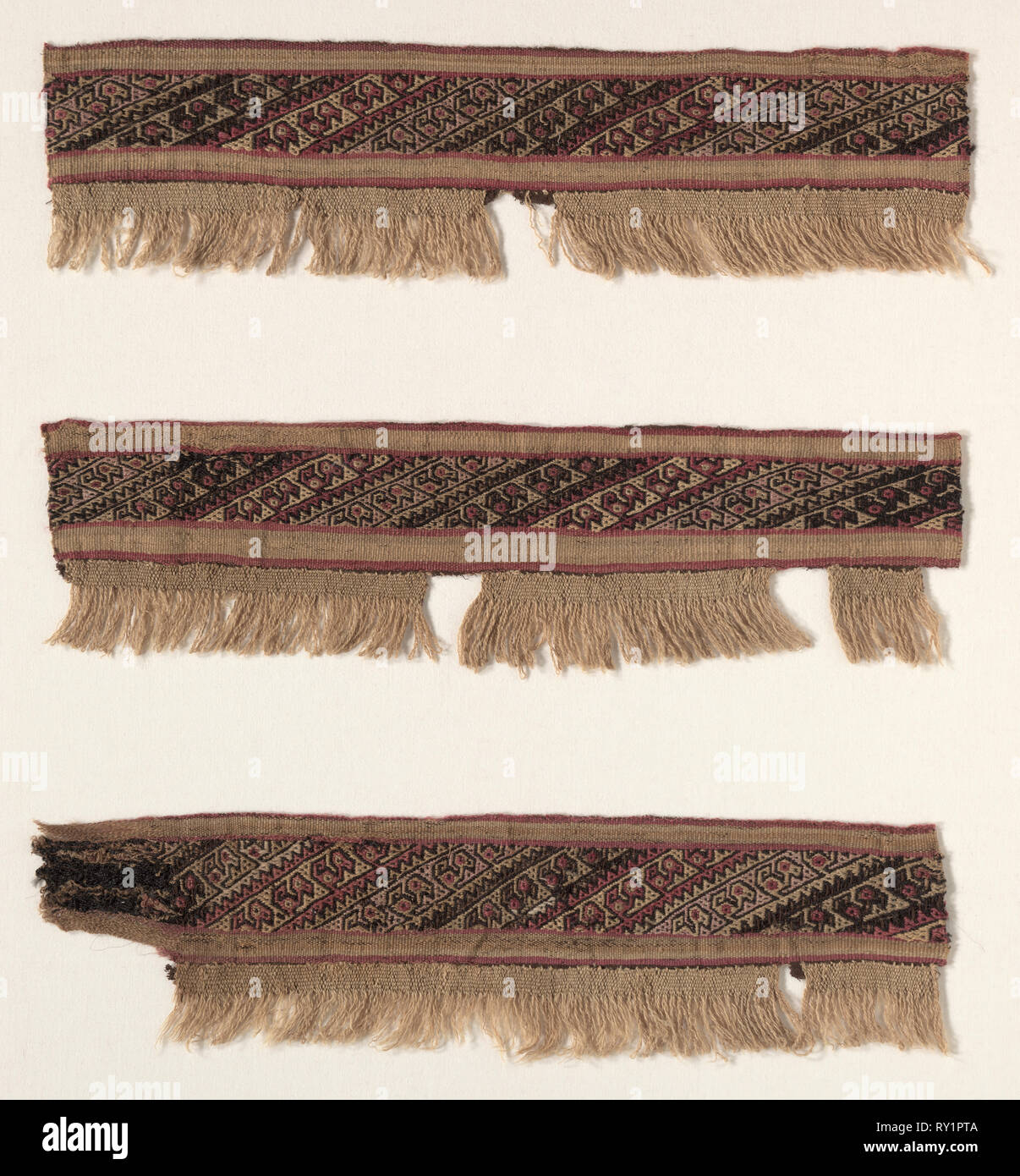 Tabby with inset border of fancy twill hi-res stock photography and ...