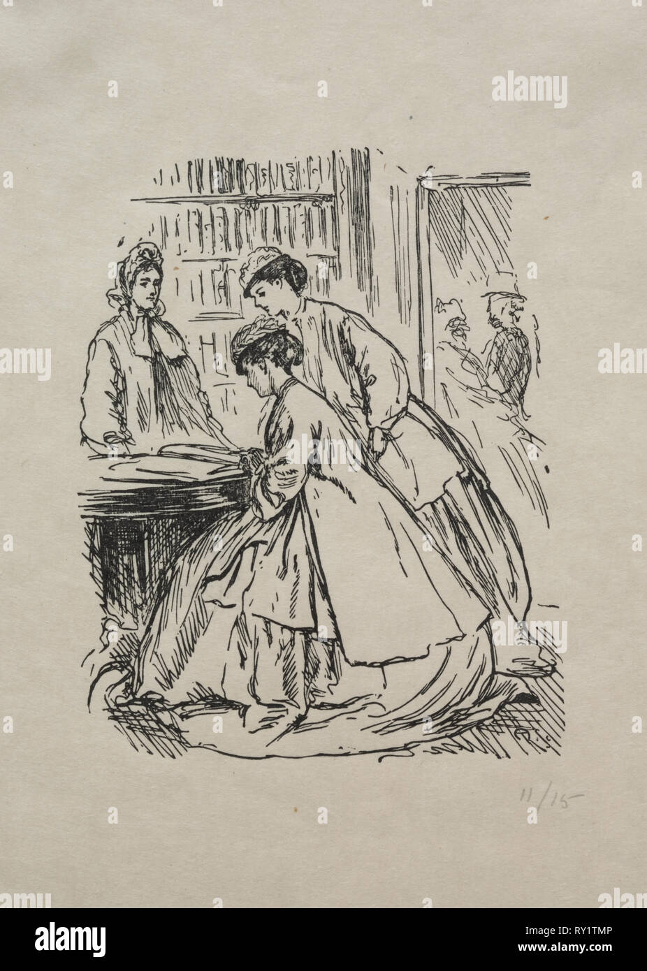 Much Ado about Nothing, 1866. George Louis Palmella Busson Du Maurier ... Much Ado about Nothing, 1866. George Louis Palmella Busson Du Maurier ...