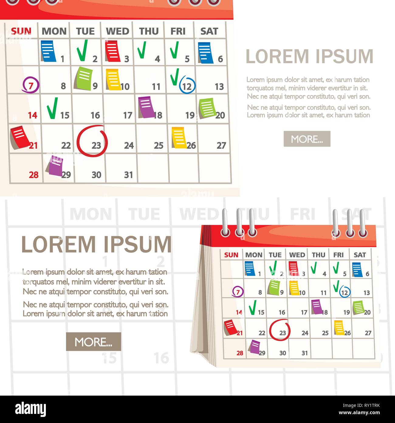 Classic week Stock Vector Images - Alamy