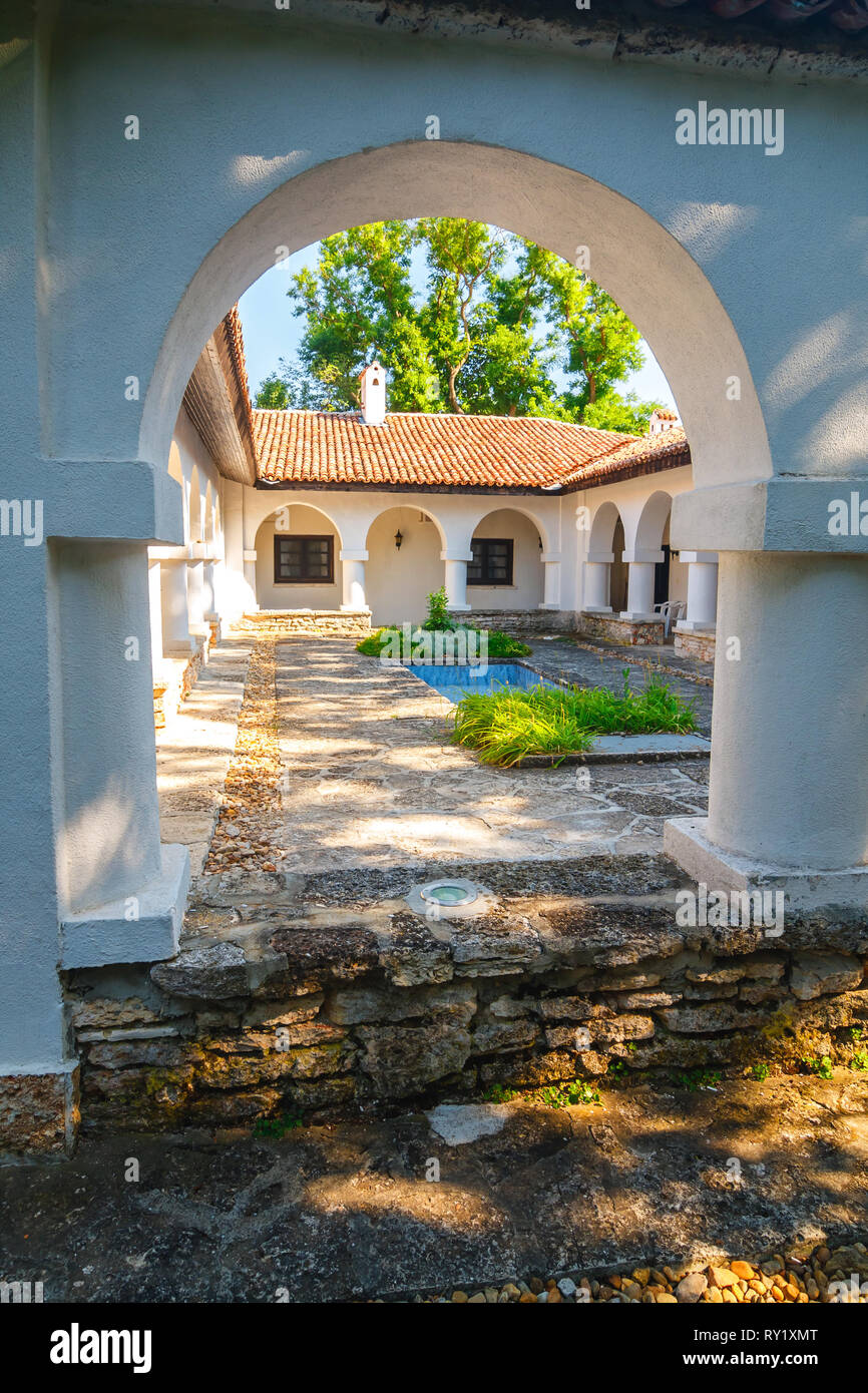 Balchik Palace of the Romanian Queen Maria. Tourist destination in the ...
