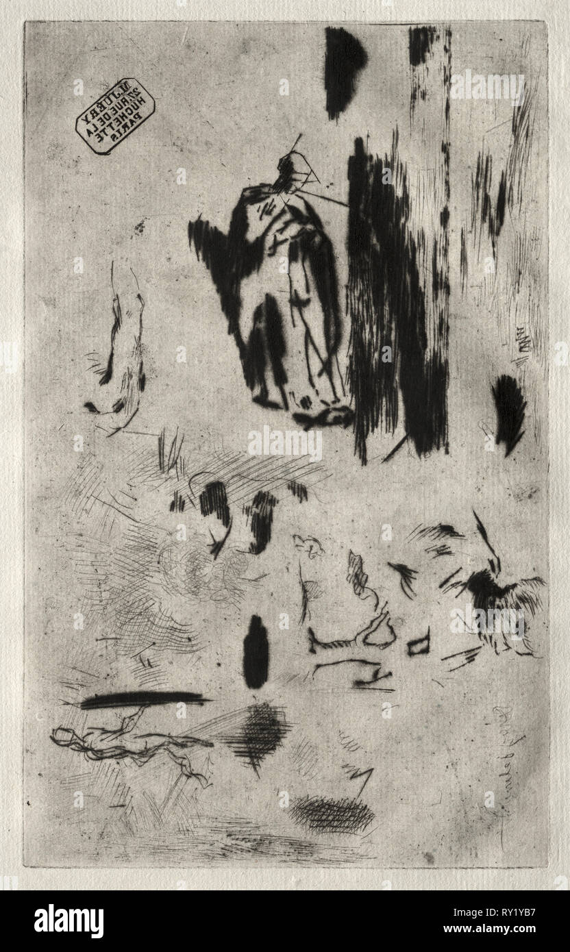 Etching by jean francois millet hi-res stock photography and images - Alamy
