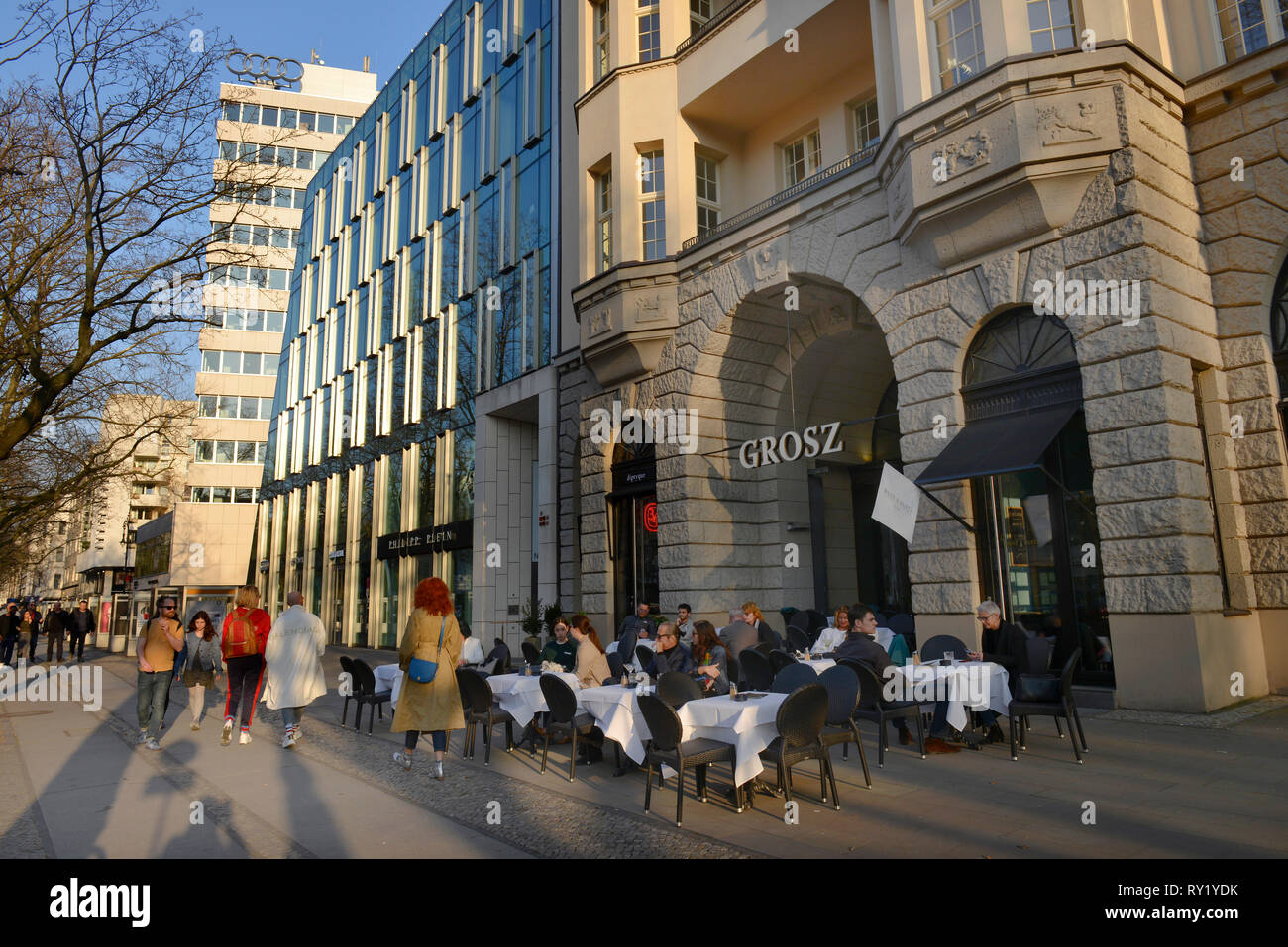 Cafe Grosz, Haus Cumberland, Kurfuerstendamm, Charlottenburg, Berlin ...