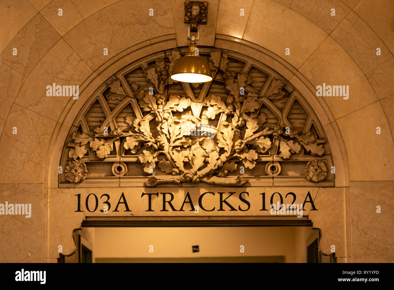 Grand Concourse, Grand Central Terminal. New York City, U.S.A Stock ...