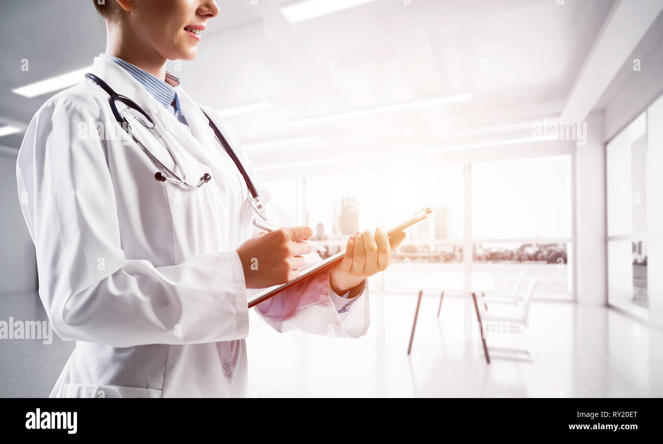 New generation of successful medical employees Stock Photo - Alamy