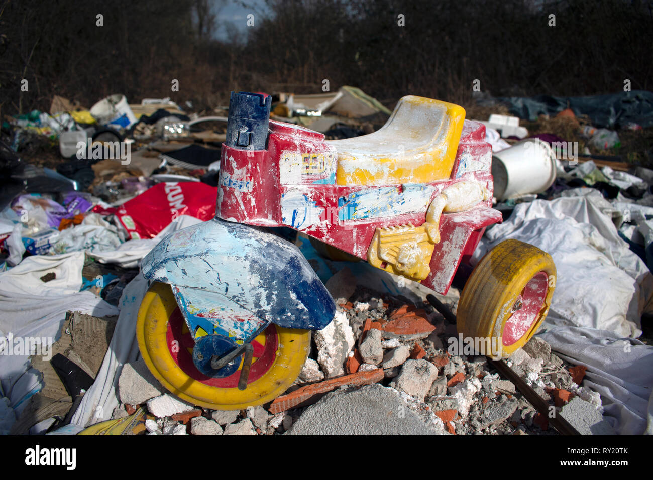 Waste dump toy hi-res stock photography and images - Alamy
