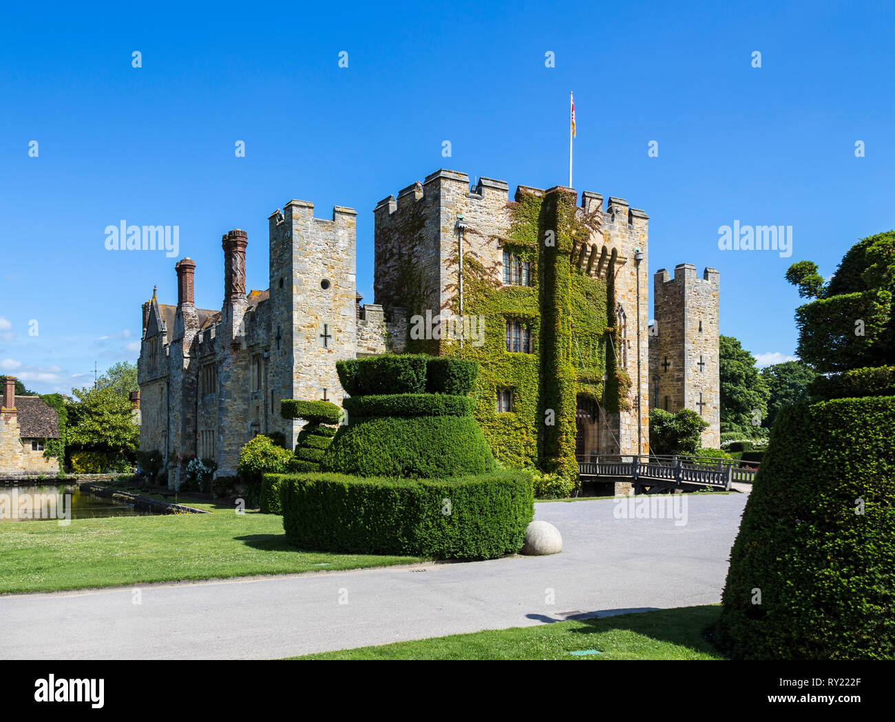 Hever Castle, Hever, Kent, England Stock Photo - Alamy