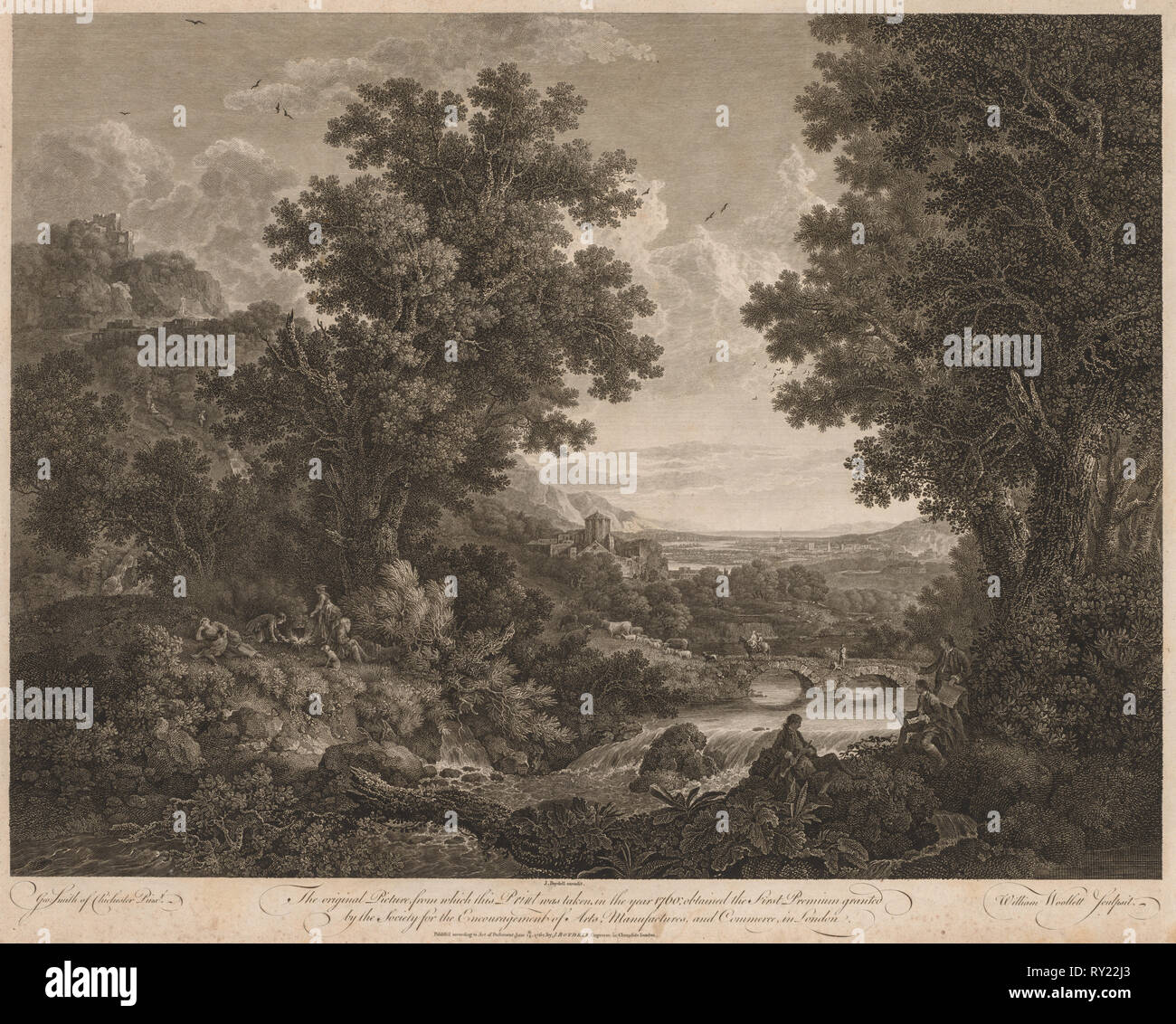 William woollett engraving hi-res stock photography and images - Alamy