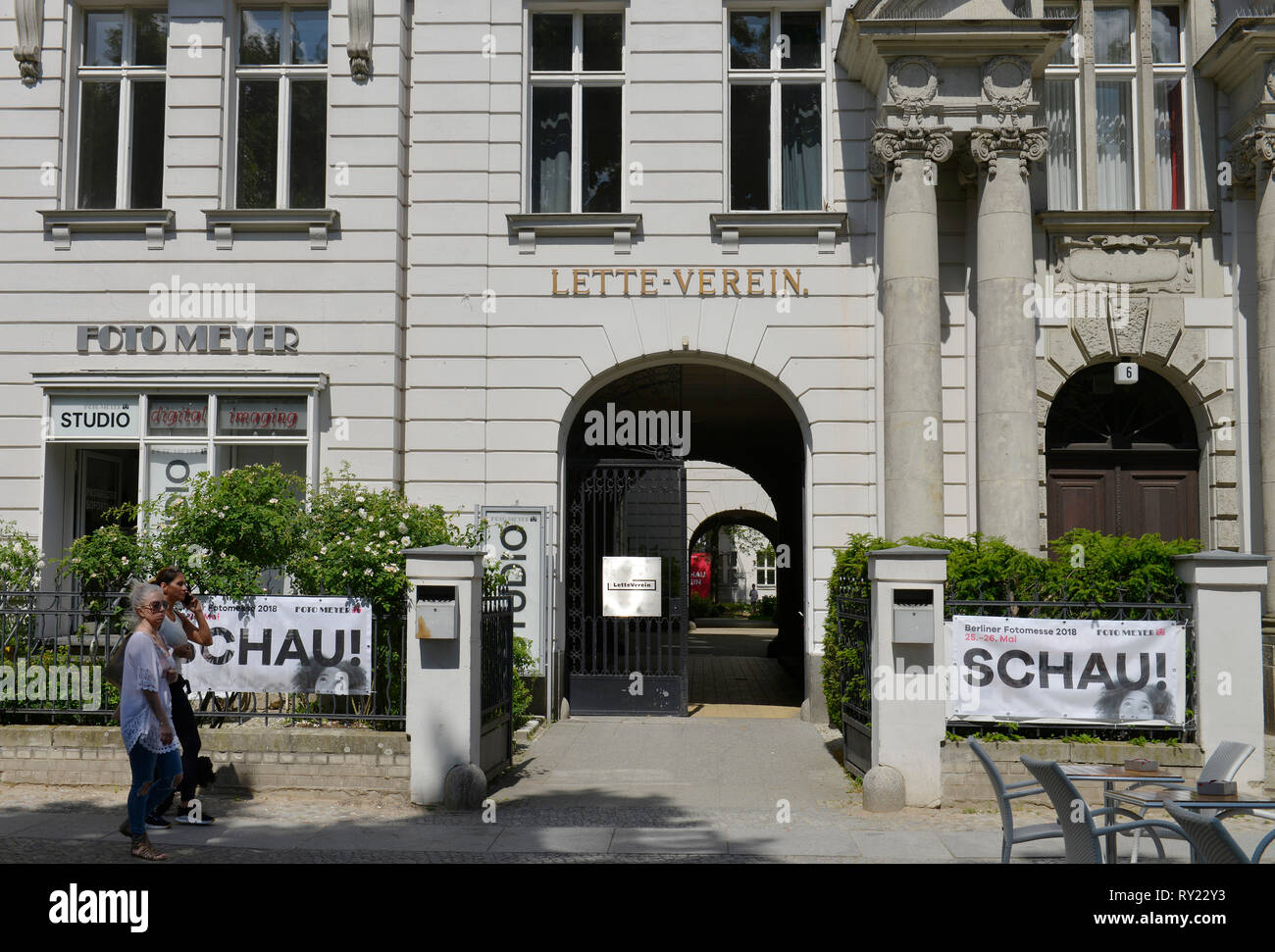 Lette-Verein, Viktoria-Luise-Platz, Schoeneberg, Berlin, Deutschland ...