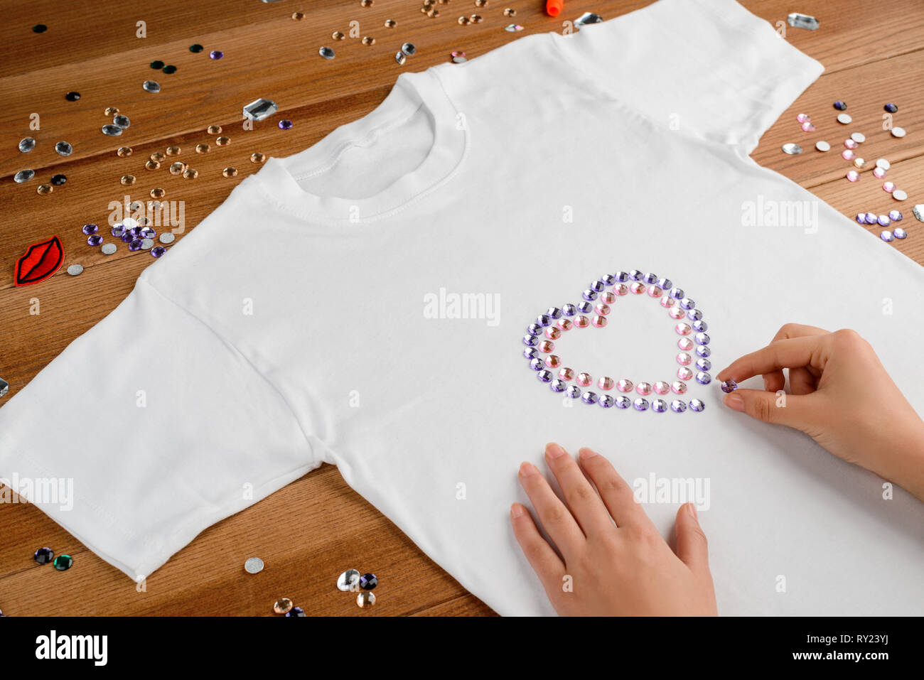 Rhinestone craft hi-res stock photography and images - Alamy