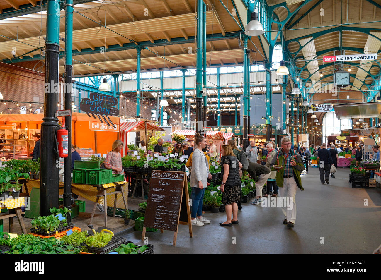 Market hall neun berlin hi-res stock photography and images - Alamy