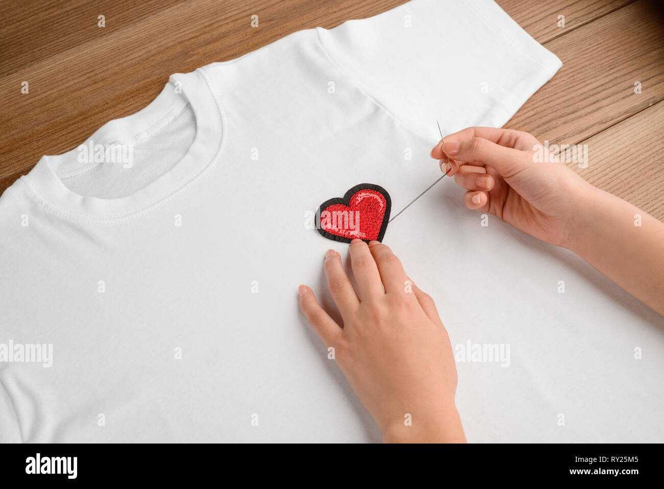 Sew patch hi-res stock photography and images - Alamy