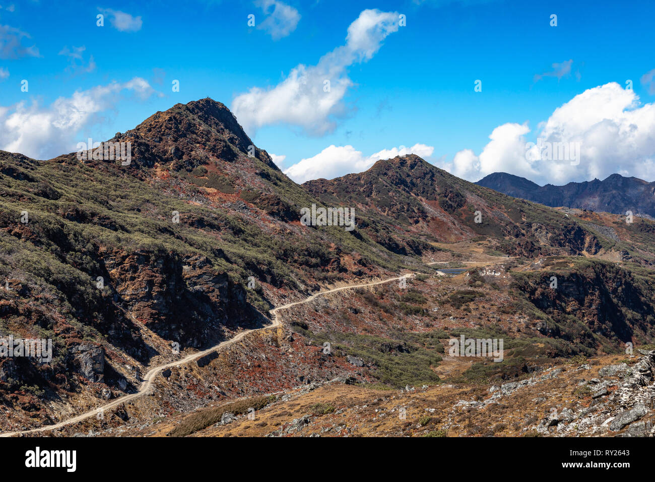 Lakes and landscape of Arunachal Pradesh, the north eastern state of ...