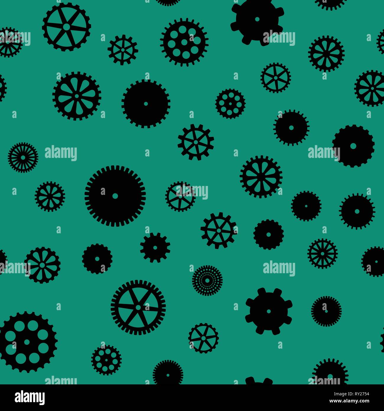 Teal clock Stock Vector Images - Alamy