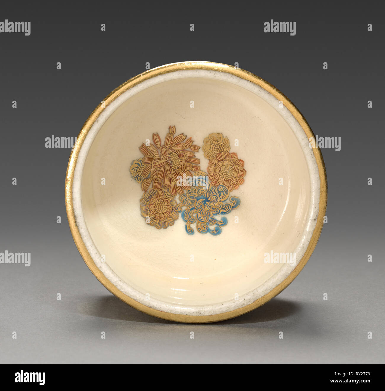 Jar: Satsuma Ware, 1800s. Japan, 19th century. Pottery; diameter: 5.8 ...