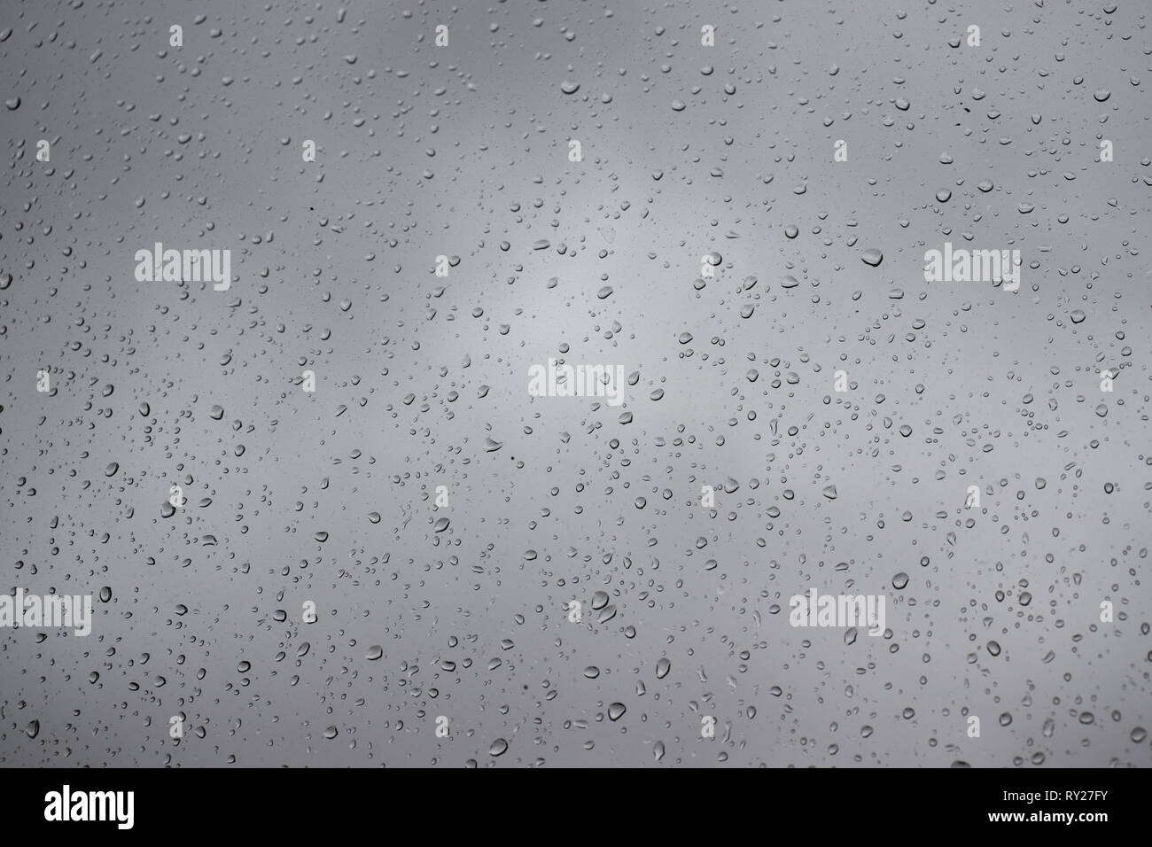 Water drops on glass surface Stock Photo - Alamy