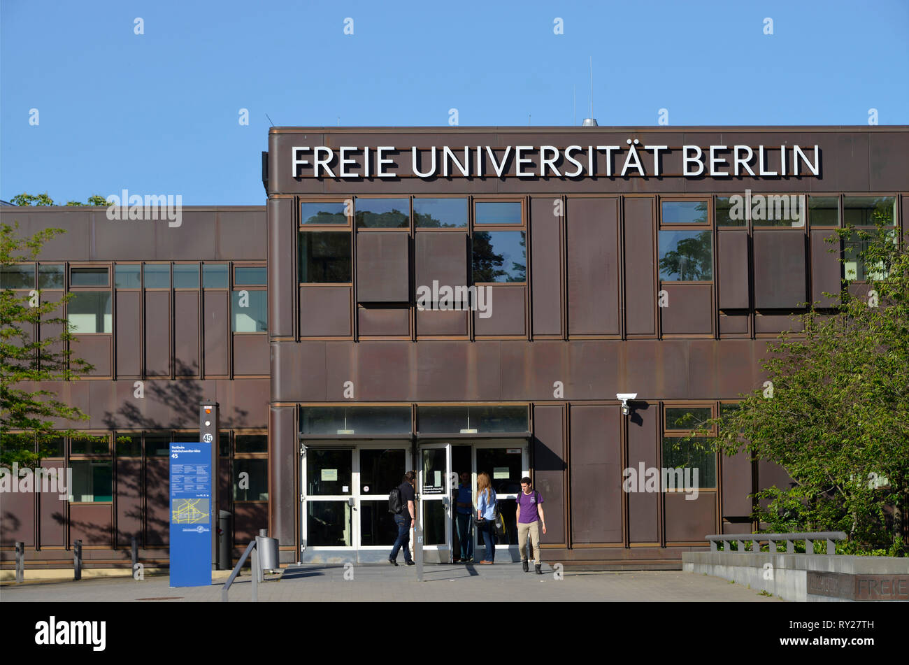 Berlin university freie hi-res stock photography and images - Alamy